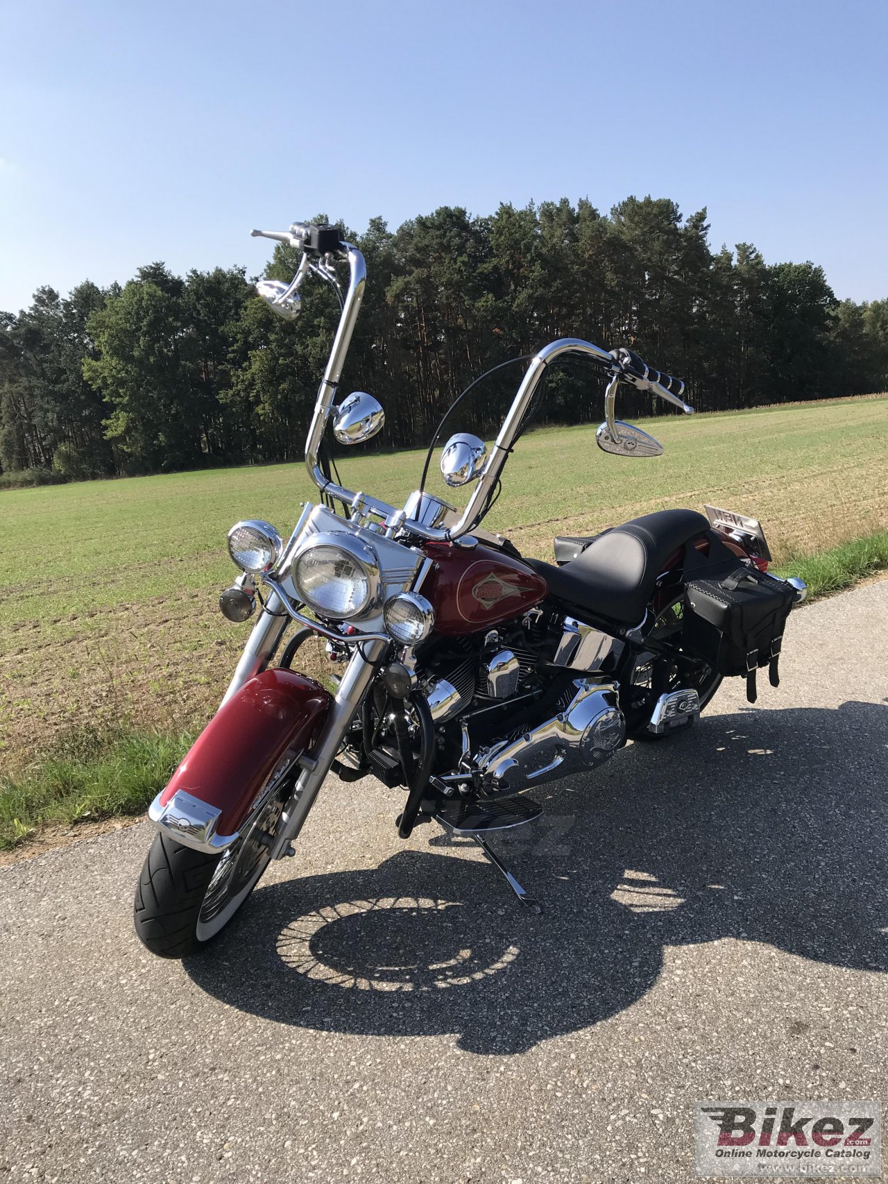Harley-Davidson FLSTC Heritage Softail Classic poster