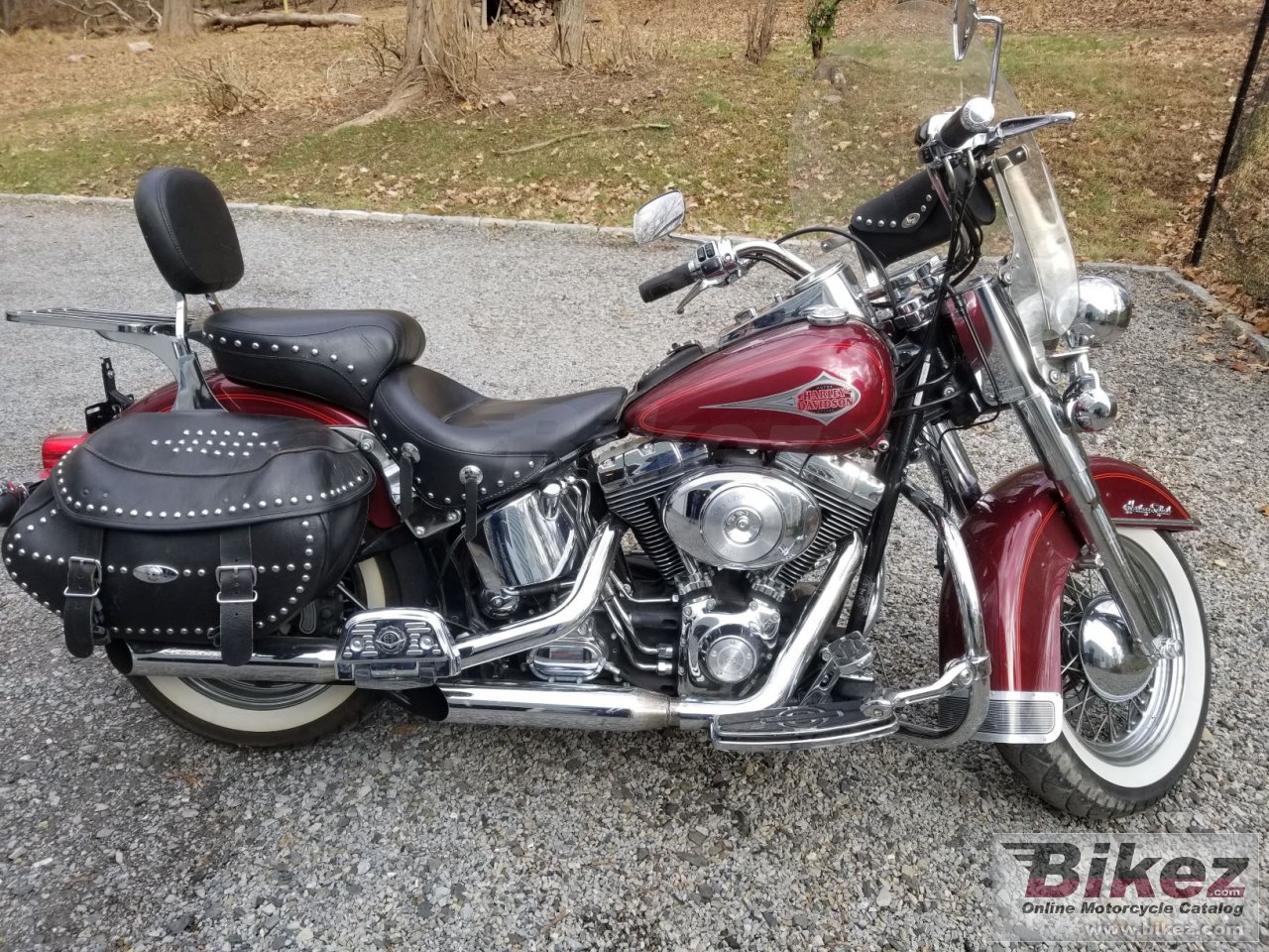 Harley-Davidson FLSTC Heritage Softail Classic poster