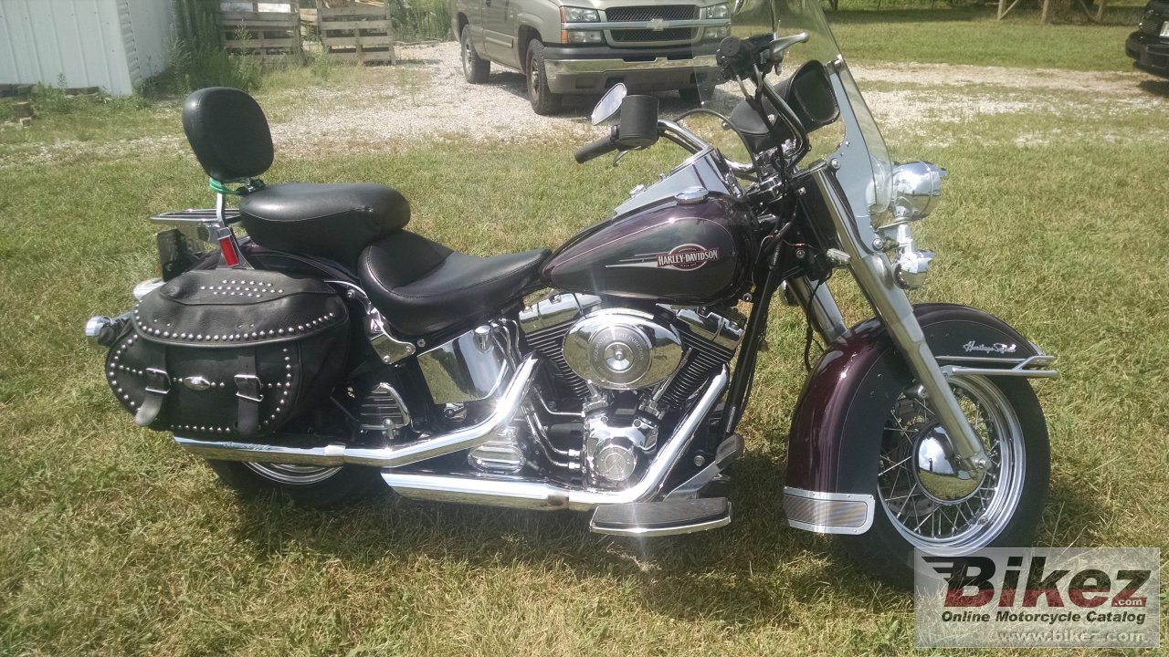 Harley-Davidson FLSTCI Heritage Softail Classic poster