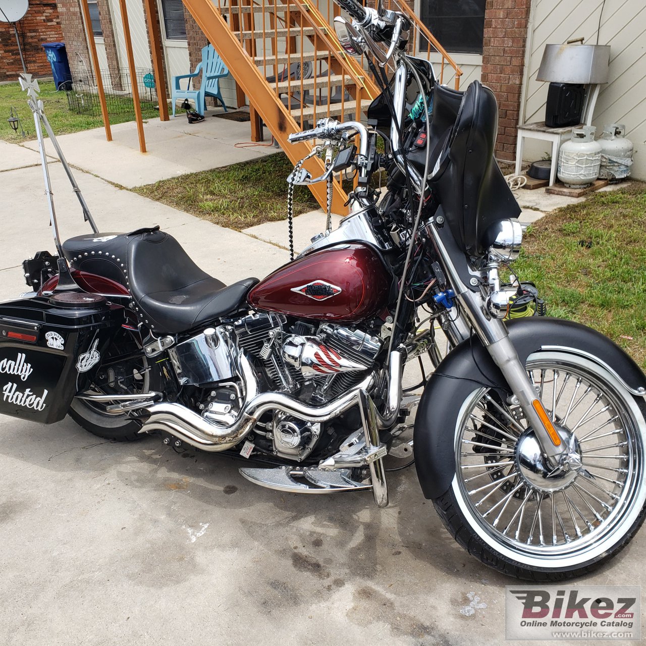 Harley-Davidson Heritage Softail Classic poster