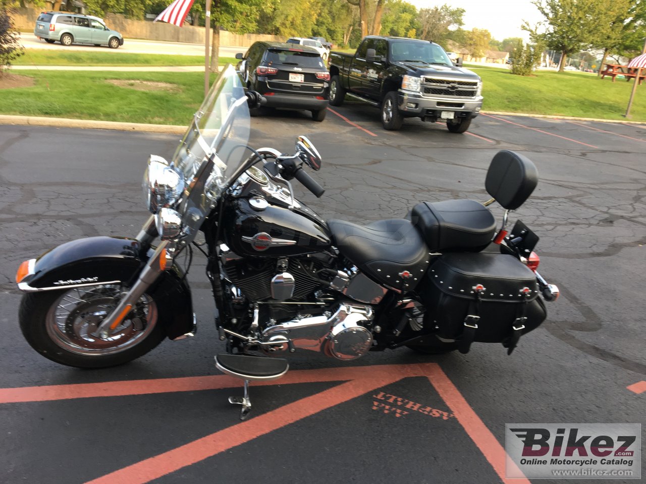 Harley-Davidson Heritage Softail Classic poster