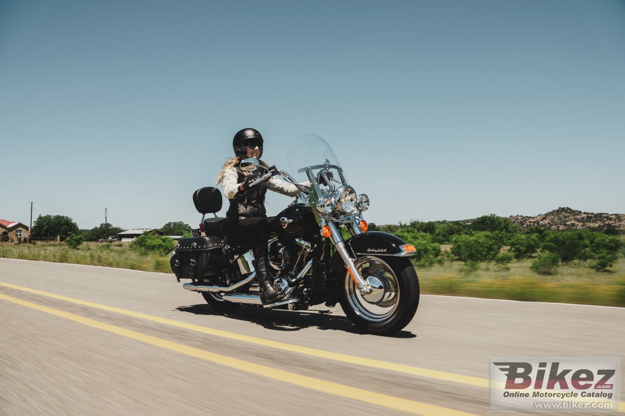 Harley-Davidson Heritage Softail Classic poster