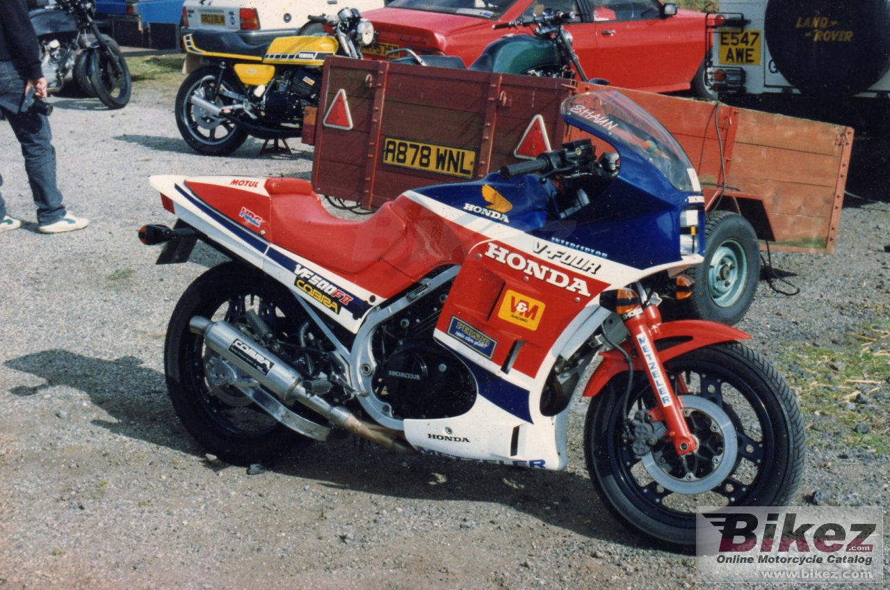 Honda VF 500 F 2 poster